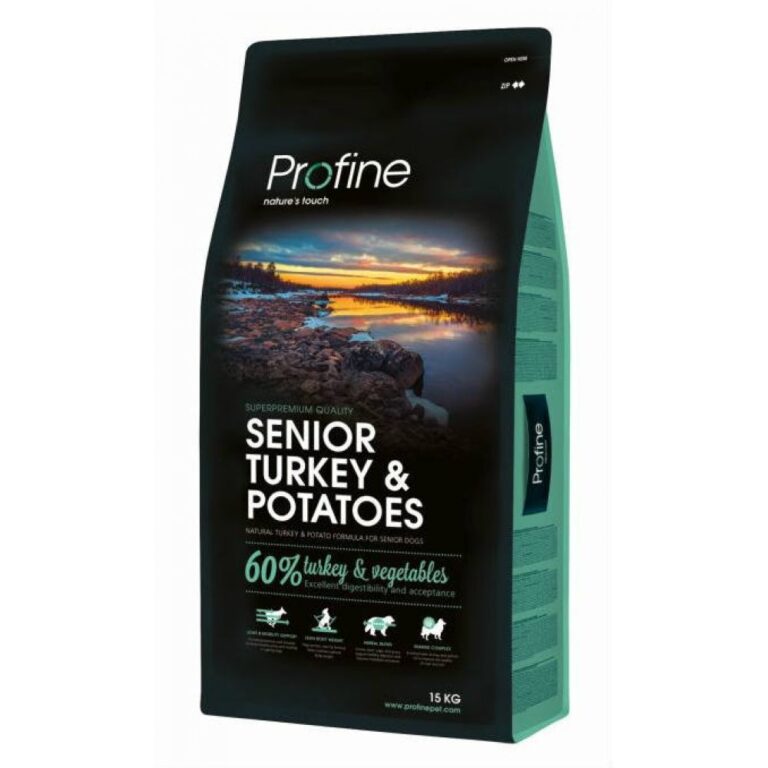 Profine Dog Senior Turkey & Potatoes 15KG + ΔΩΡΟ ΠΑΙΧΝΙΔΙ ΣΚΥΛΟΥ ...